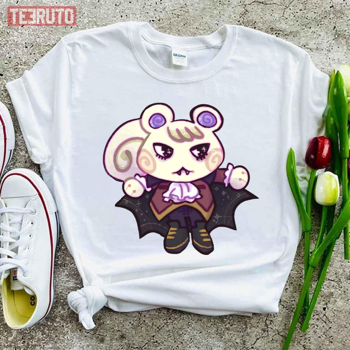 Vampire Marshal Halloween Animal Crossing Unisex T-shirt - Teeruto