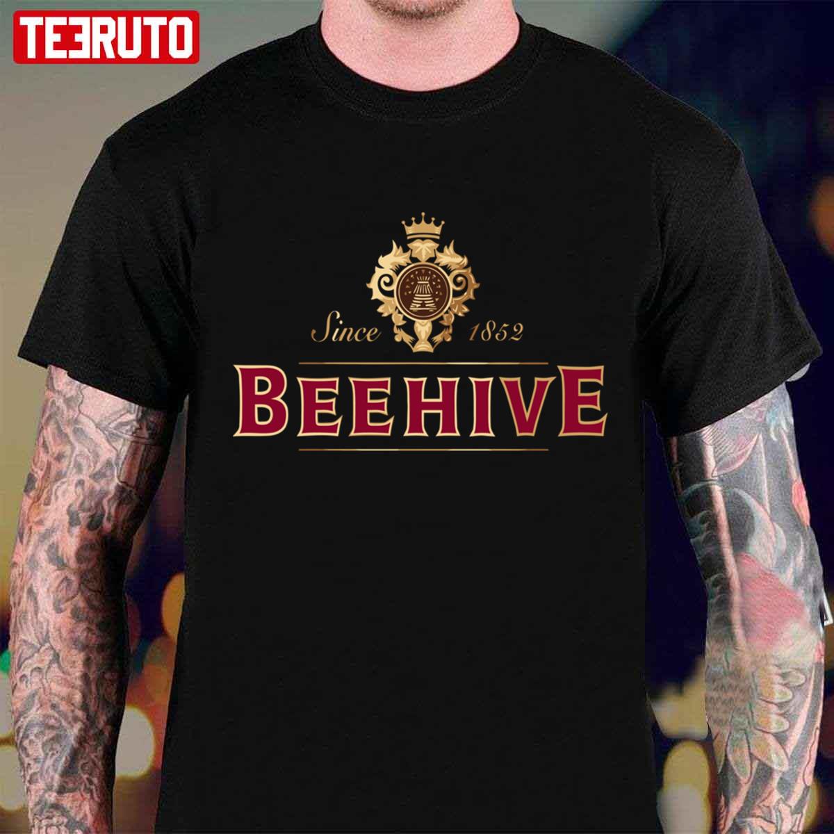 Brandy Beehive Since 1852 Logo Unisex T-shirt - Teeruto