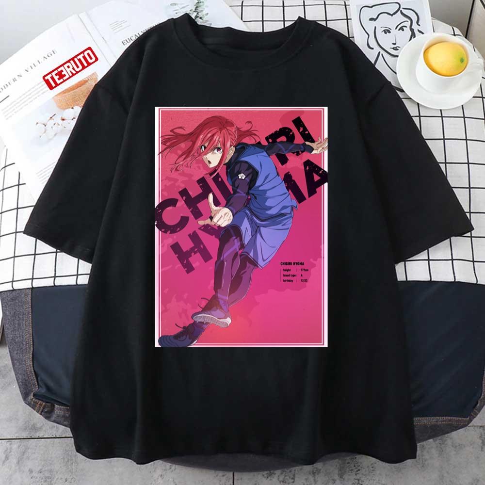 Chigiri Hyouma Blue Lock Unisex T-shirt - Teeruto