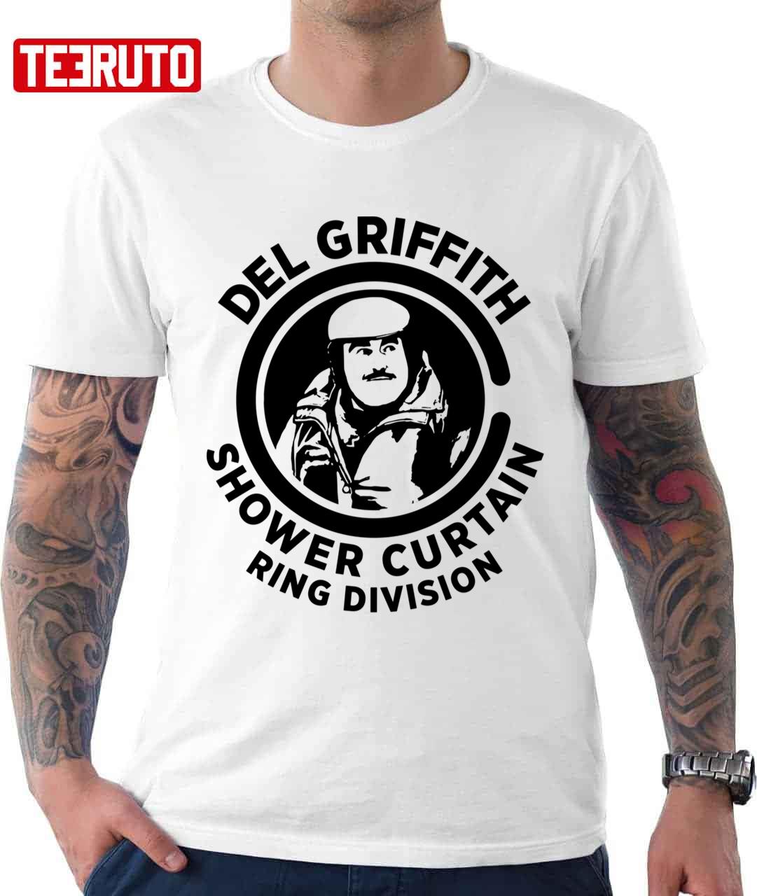 Del Griffith Shower Curtain Ring Division Uncle Buck Unisex T-shirt ...