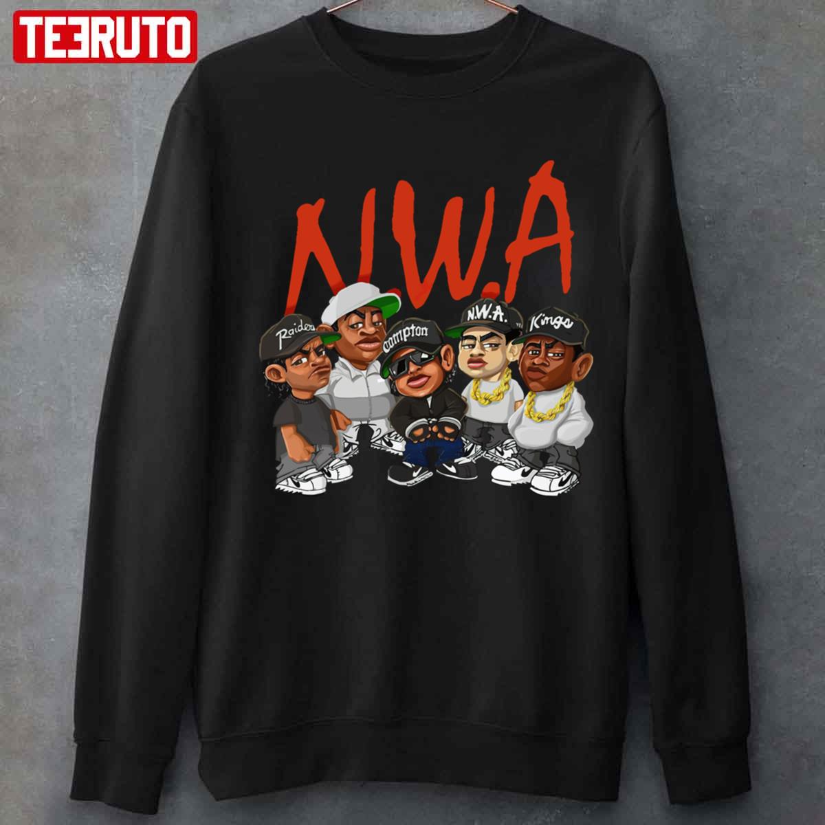 Drawing Of NWA Unisex T-shirt - Teeruto