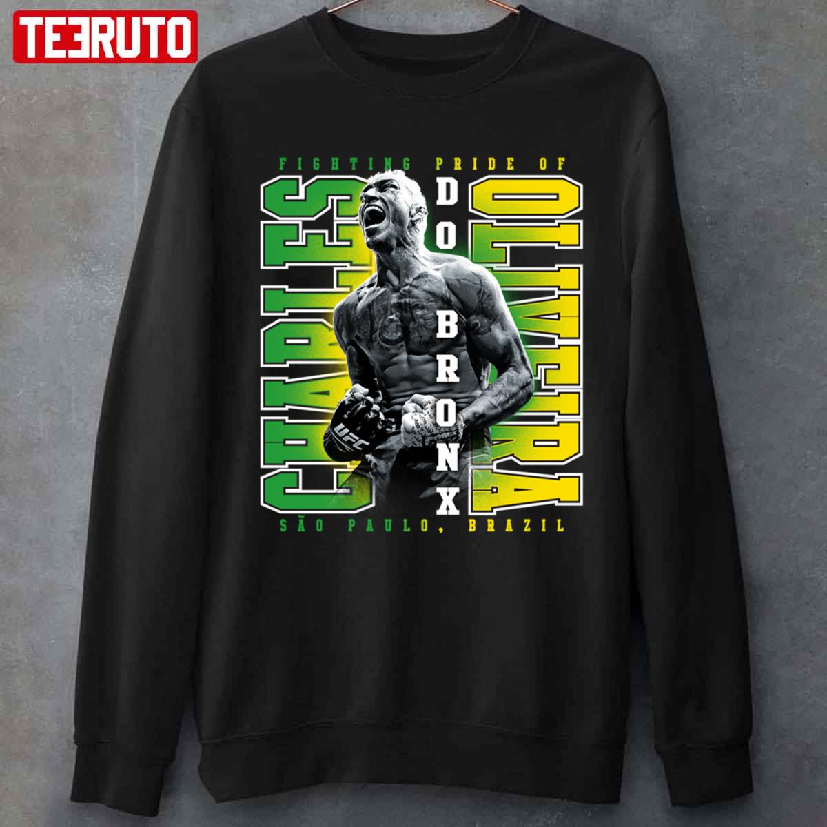 Fighting Charles Oliveira Do Bronx Warrior Unisex T-shirt - Teeruto