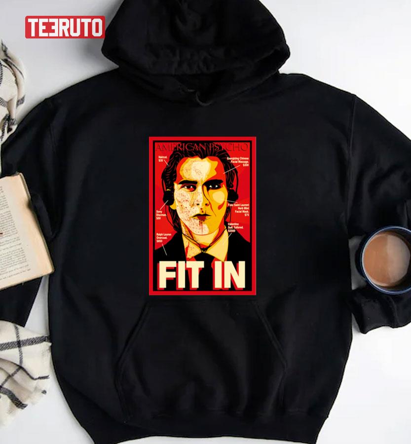 Fit In American Psycho Movie Unisex Sweatshirt - Teeruto