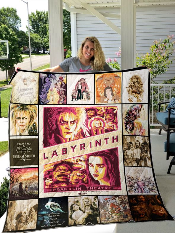 Franklin Theatre Labyrinth Custom Quilt Quilt Blanket - Teeruto