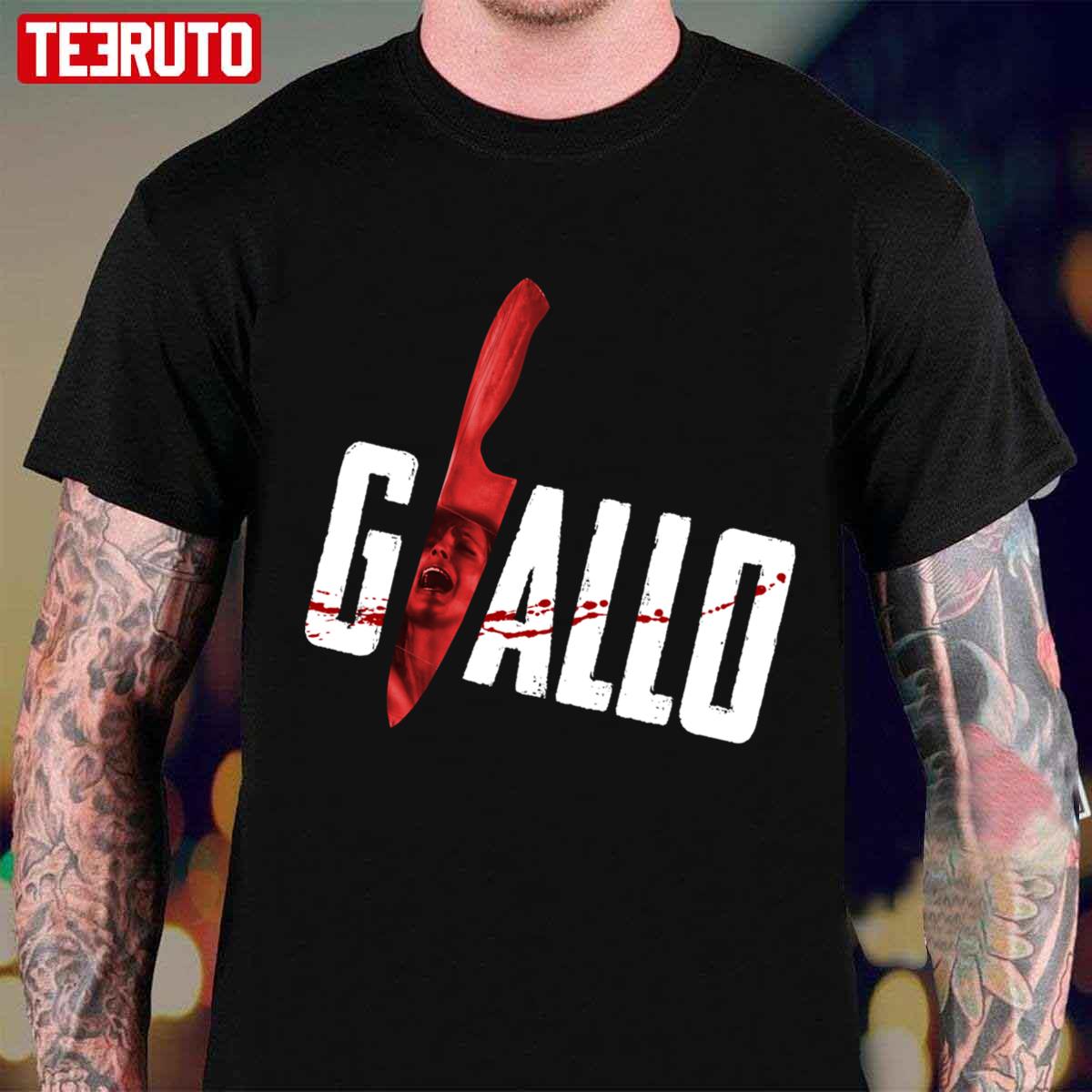 Giallo Horror Unisex T-shirt - Teeruto