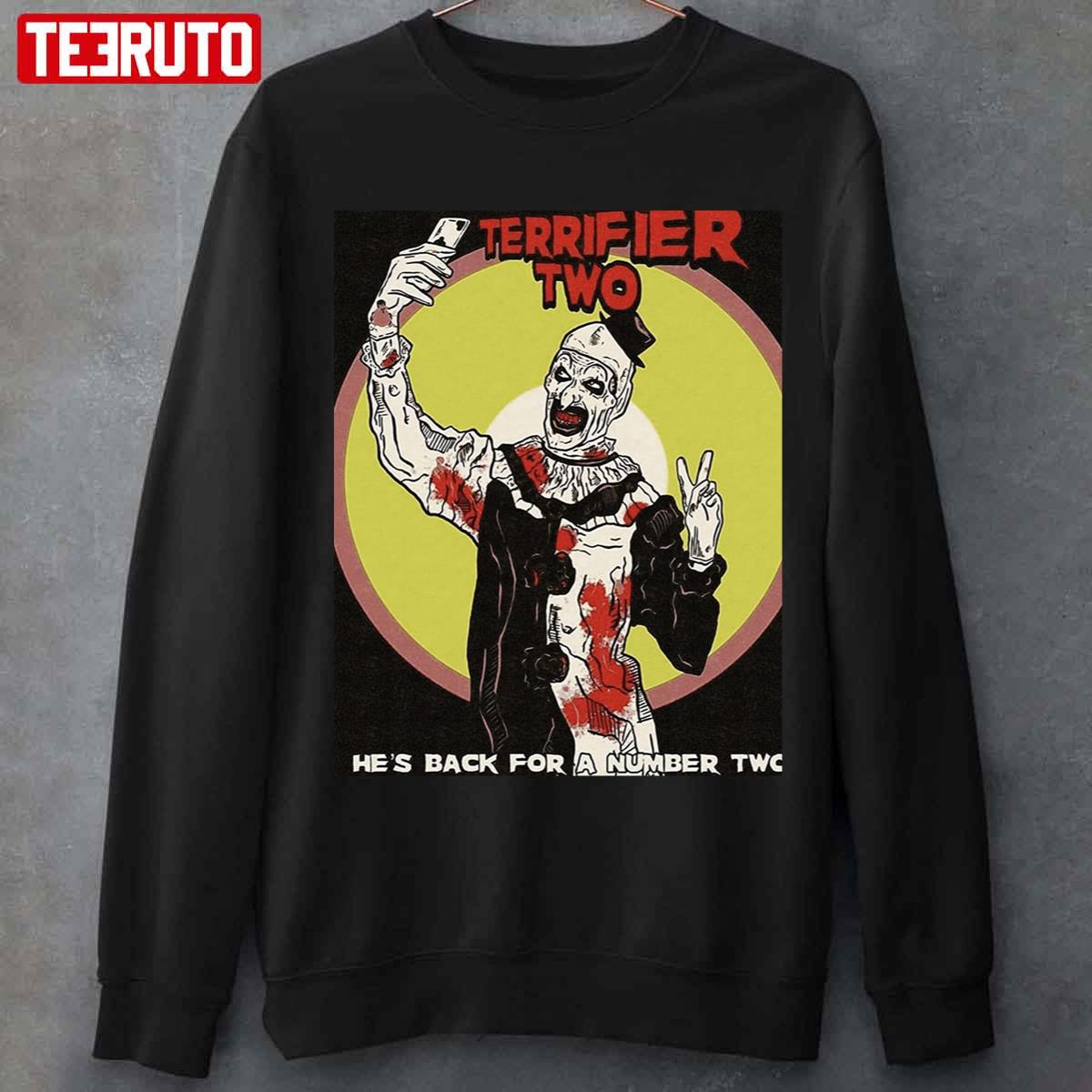 He's Back For A Number Two Terrifier 2 Horror Movie Art The Clown ...
