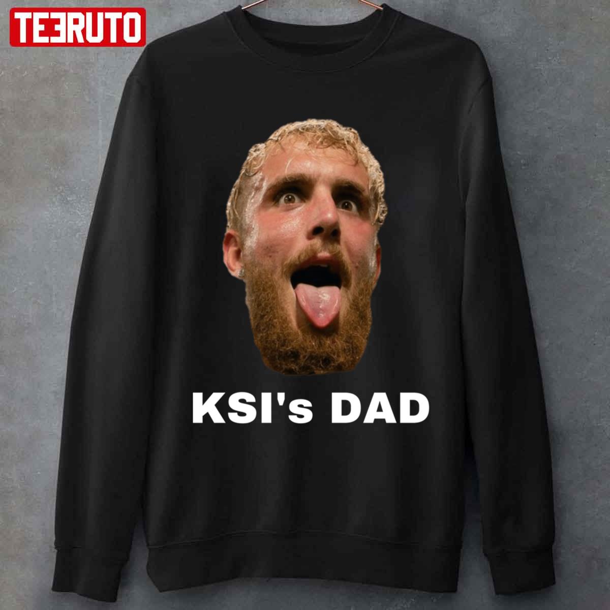Jake Paul's Face Ksi's Dad Jake Paul's Unisex T-shirt - Teeruto