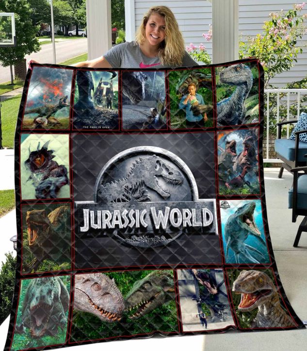 Jurassic World Quilt Blanket - Teeruto