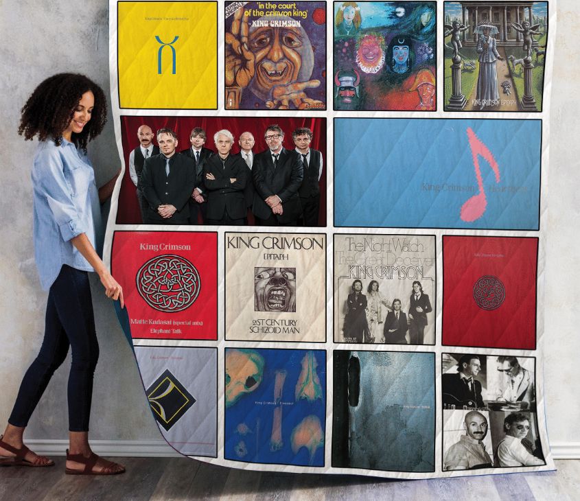 King Crimson Throws New Arrival Quilt Blanket - Teeruto