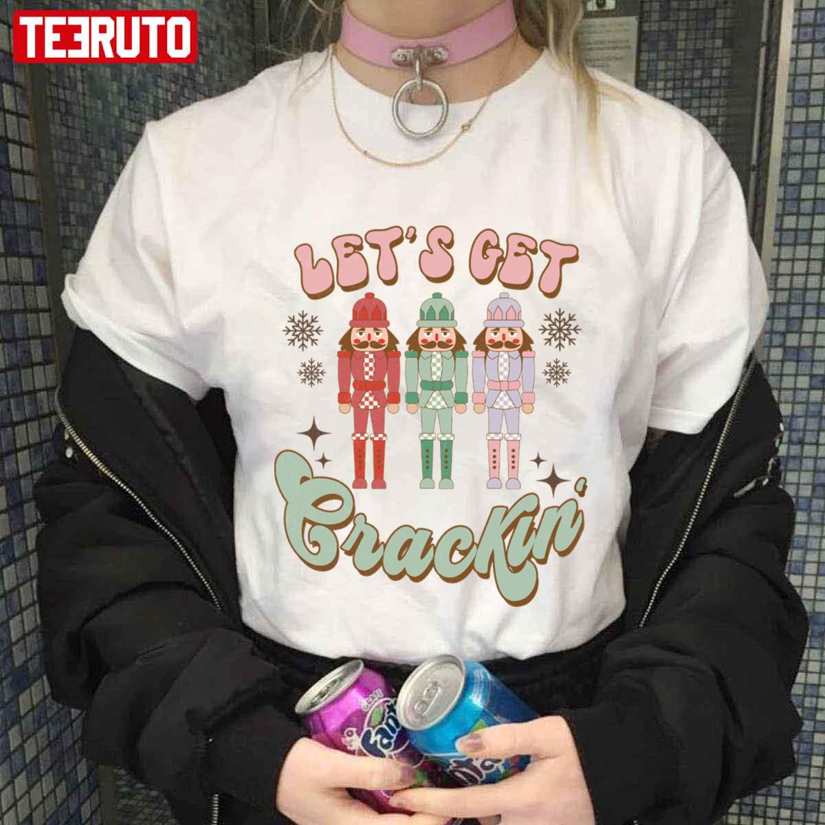 Let's Get Cracking Retro Christmas Unisex Sweatshirt - Teeruto