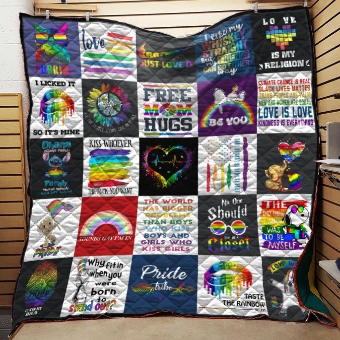 Lgbt I Licked It So It's Mine Quilt Blanket - Teeruto