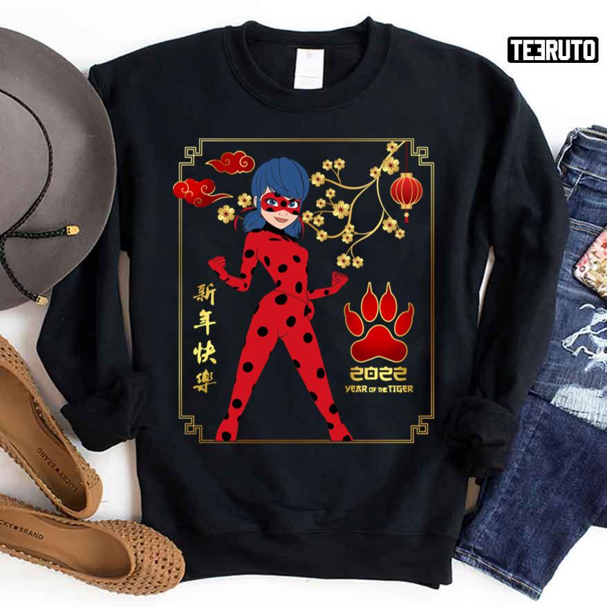 Lunar New Year With Ladybug Unisex Sweatshirt - Teeruto