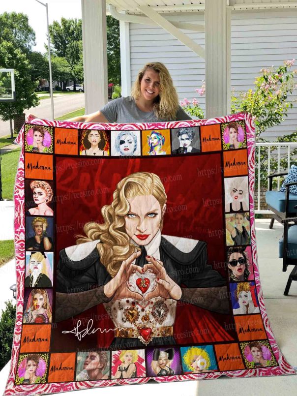Madonna Handmade Plus Size Collected Quilt Blanket - Teeruto