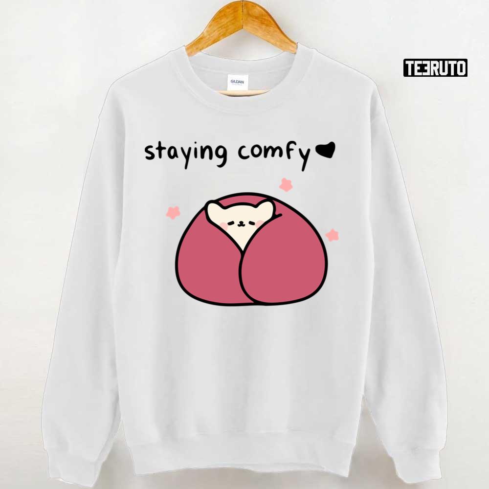 Meow Lilypichu Stay Comfy Unisex T-shirt - Teeruto