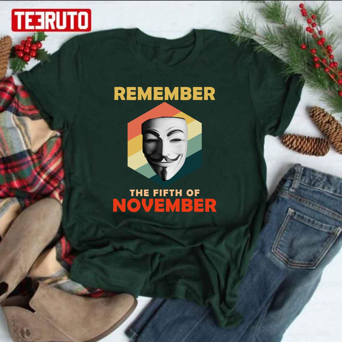 Remember The Fifth Of November Please Unisex Sweatshirt - Teeruto