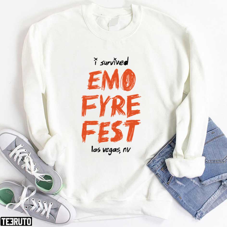 Riot I Survived Emo Fyre Fest Unisex T-shirt - Teeruto
