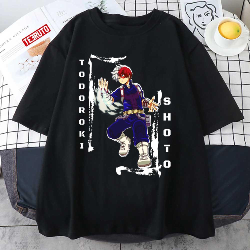 Shoto Todoroki Boku No Hero Academia My hero Academia Unisex T-shirt ...
