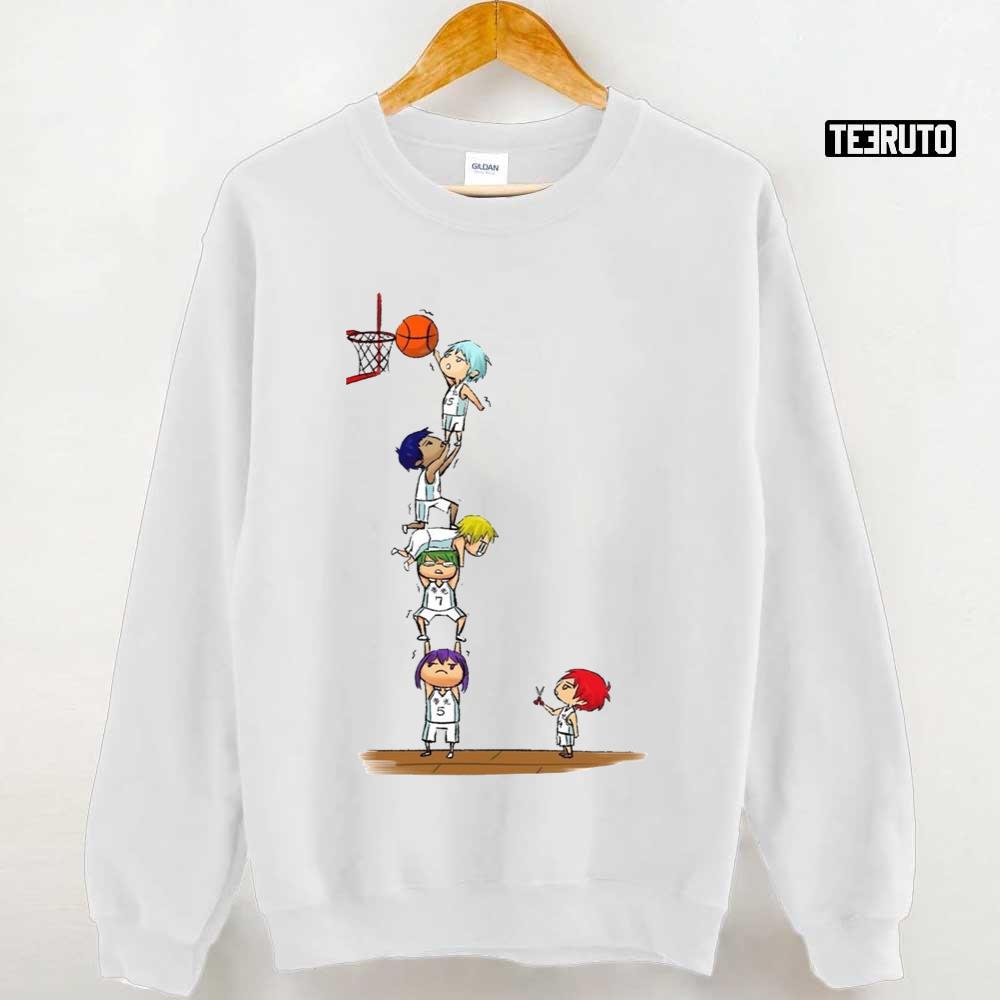 Team Basketball Chibi Kuroko's Basketball Unisex T-Shirt - Teeruto