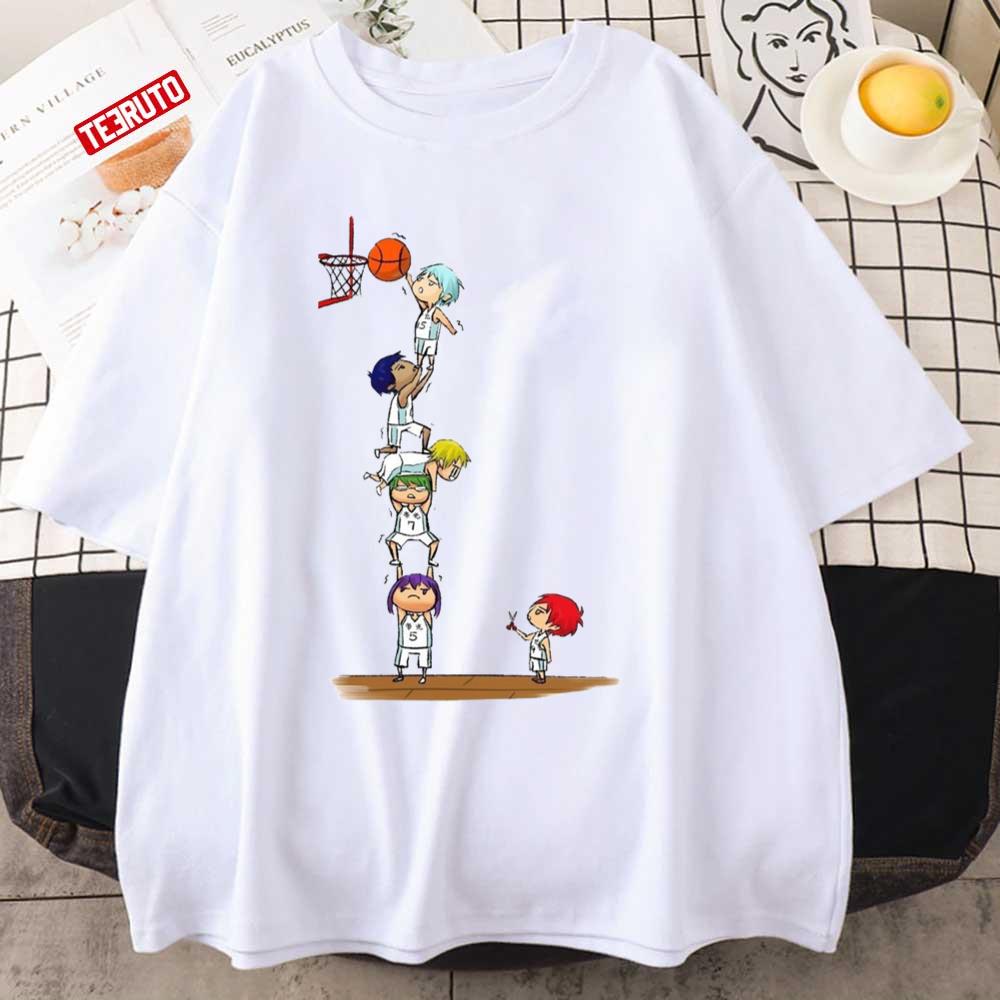Team Basketball Chibi Kuroko's Basketball Unisex T-Shirt - Teeruto