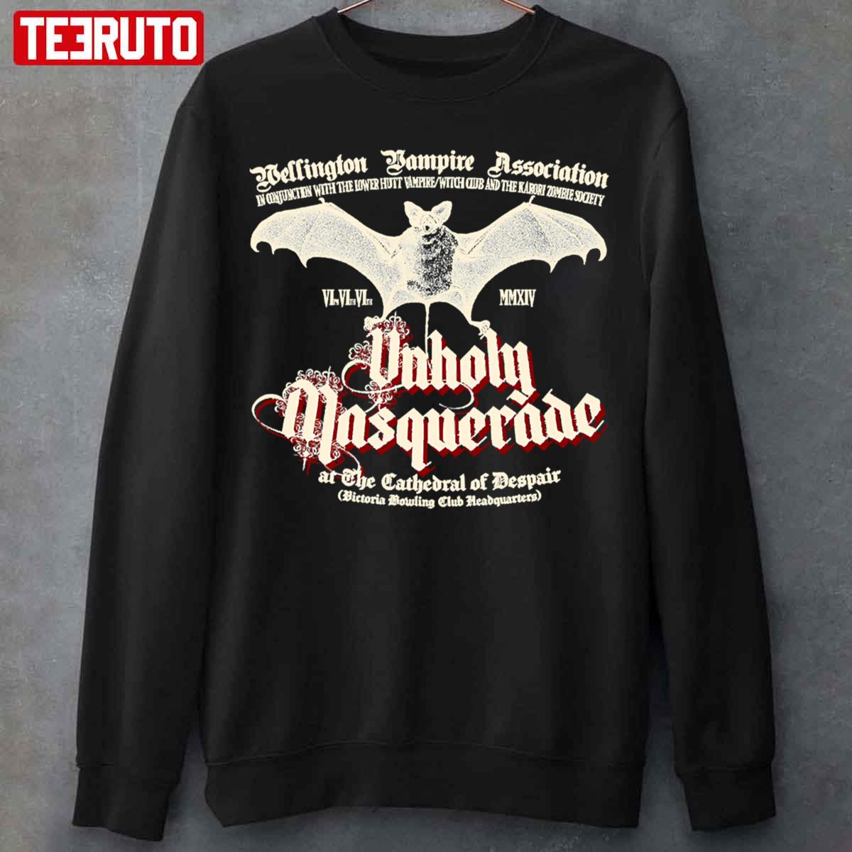 Unholy Masquerade Unisex Sweatshirt - Teeruto
