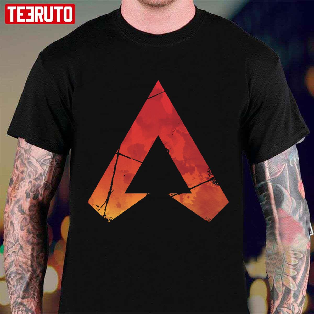 Watercolor Logo Apex Legends Symbol Unisex T-shirt - Teeruto