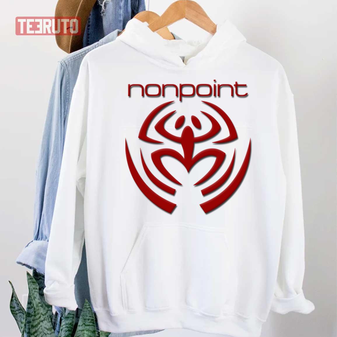American Rock Music Red Logo Nonpoint Unisex Hoodie - Teeruto