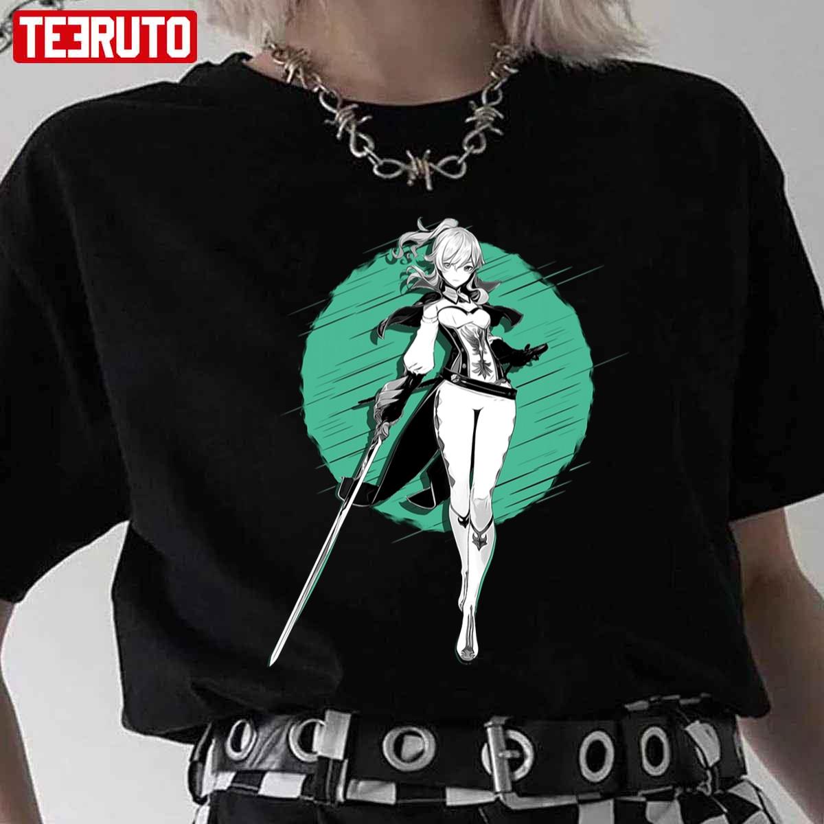 Anemo Character Jean Genshin Impact Unisex T-Shirt - Teeruto
