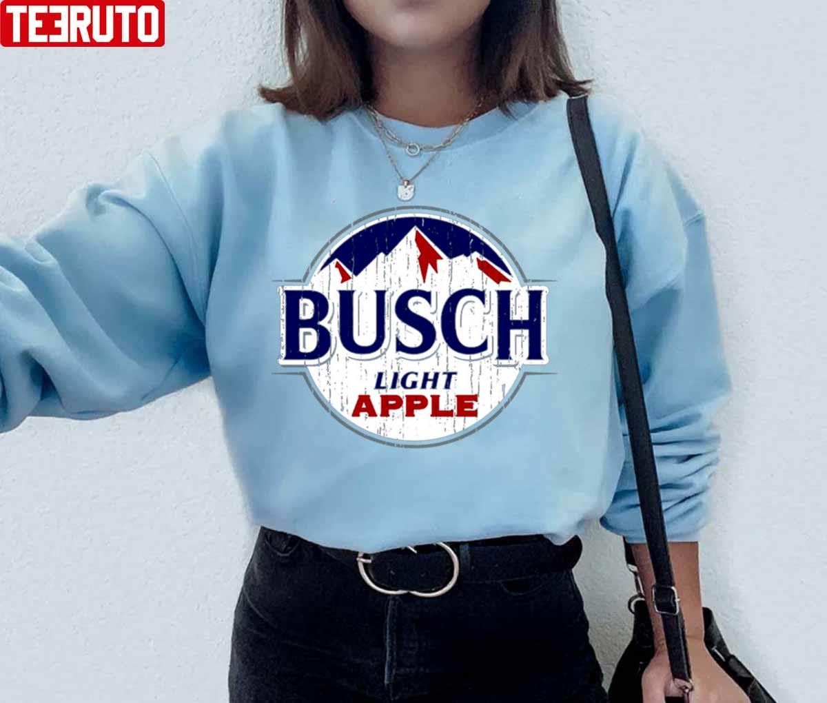 Apple Light Cold Beer Busch Light Unisex Sweatshirt - Teeruto