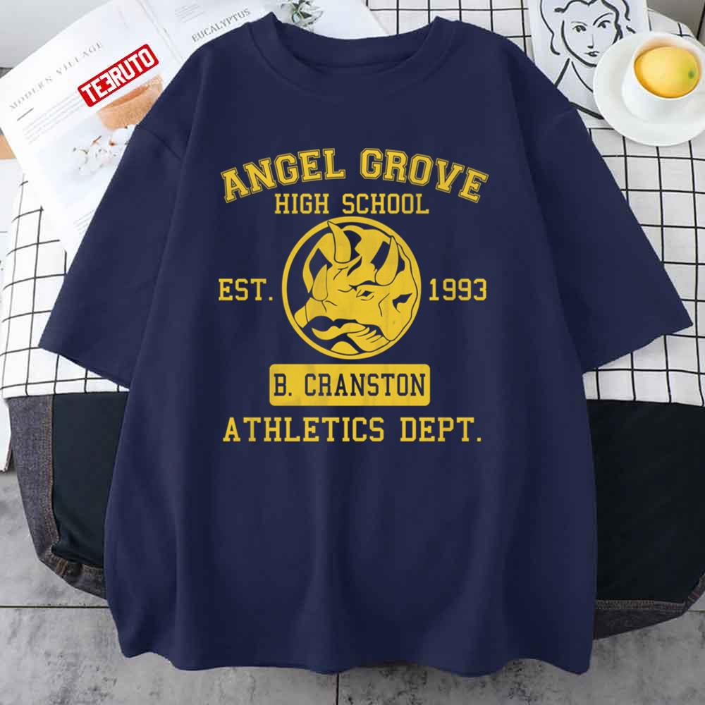 Blue Team Power Rangers Angel Grove High School B Cranston 1993 Unisex ...