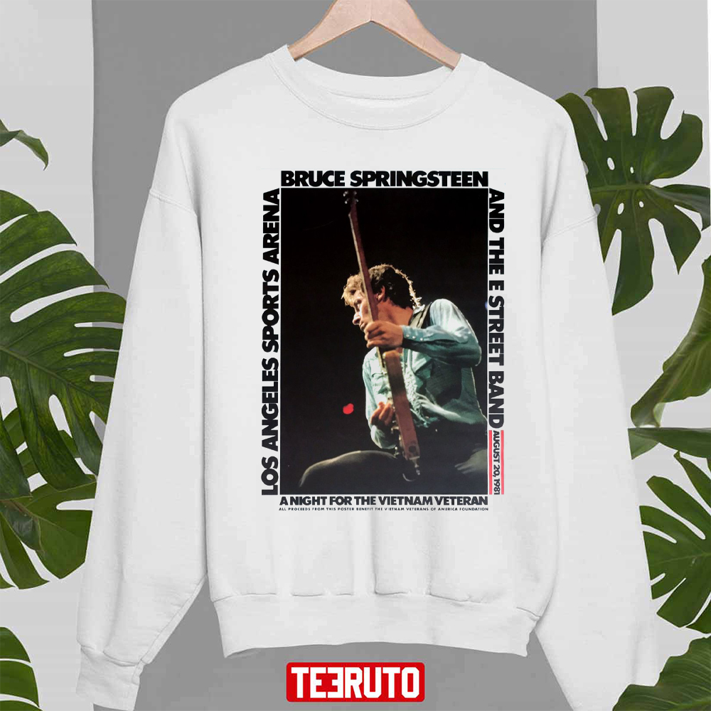 Bruce Springsteen & The E Street Band 1981 Vietnam Veteran Benefit ...