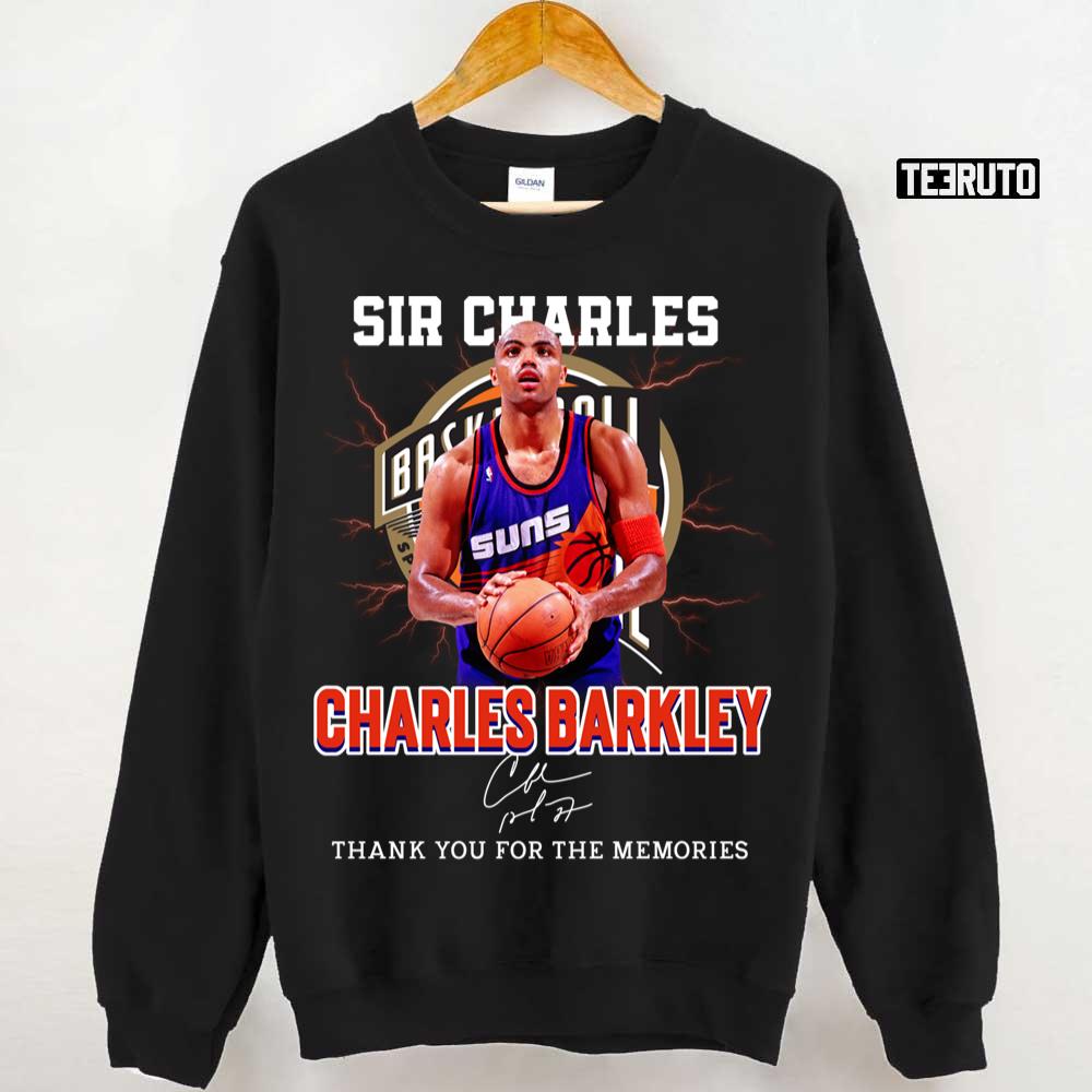 Charles Barkley Chuck Basketball Vintage Signature Unisex Sweatshirt ...