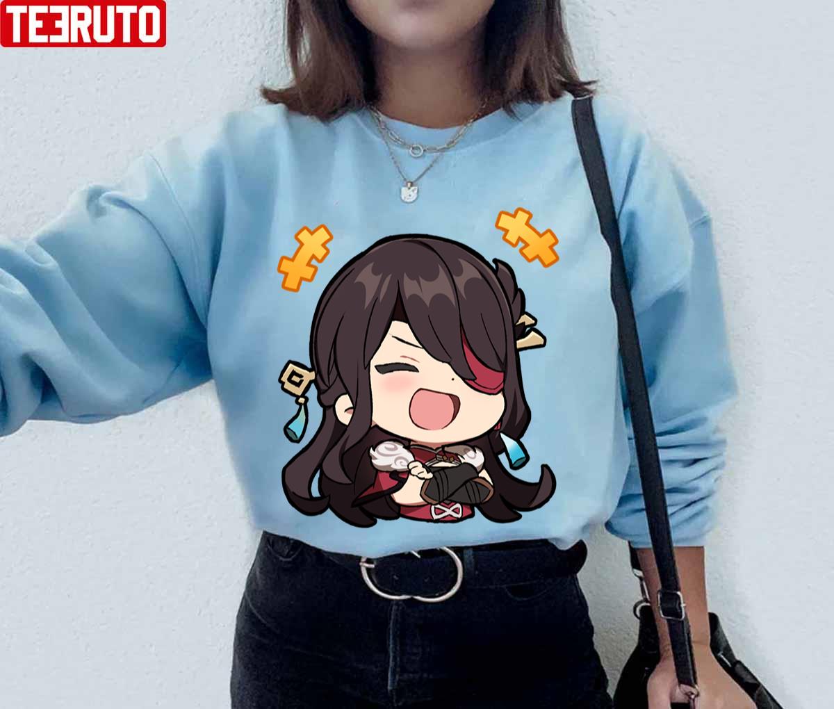 Chibi Beidou Genshin Impact Unisex Sweatshirt - Teeruto