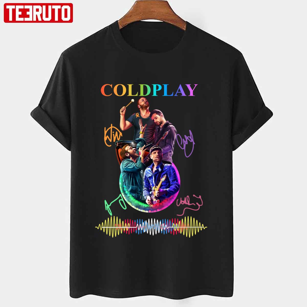 Coldplay Wave Rock Music Unisex Sweatshirt - Teeruto