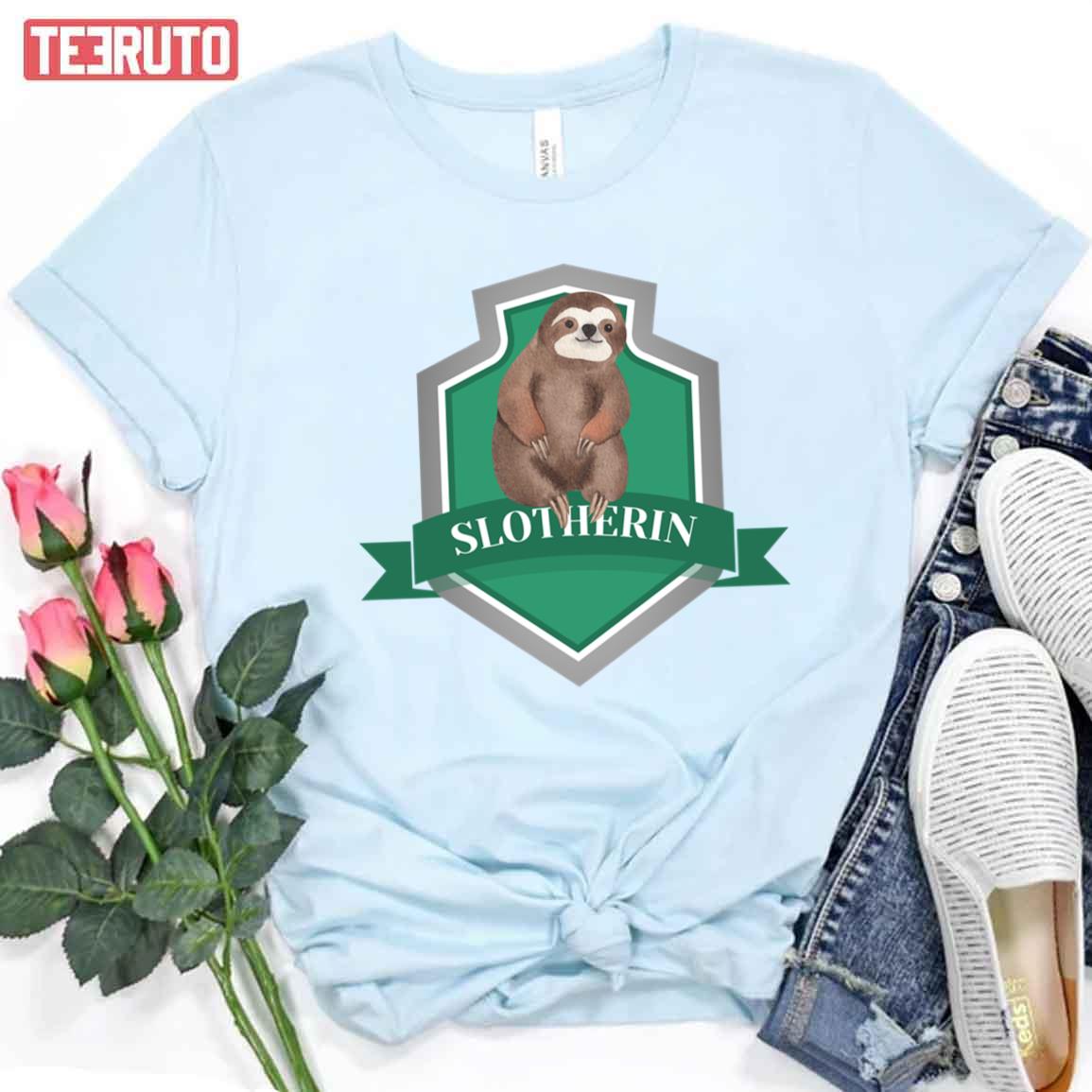 Cute Hairy Potter Slotherin Hogwarts Harry Potter Unisex T-Shirt - Teeruto