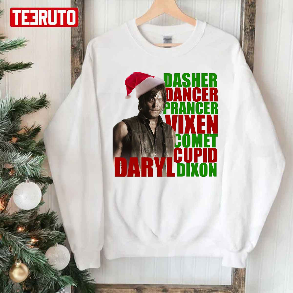 Dash Dancer Daryl Dixon The Walking Dead Merry Christmas Unisex ...
