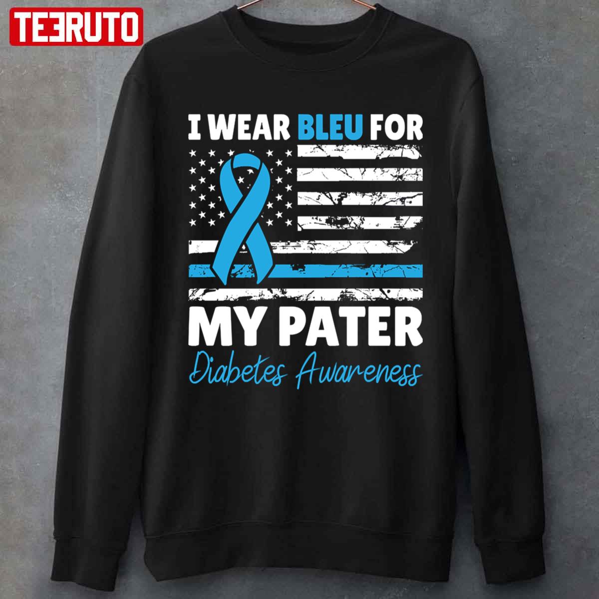 Diabetes Awareness In November We Wear Blue For My Pater American Flag ...