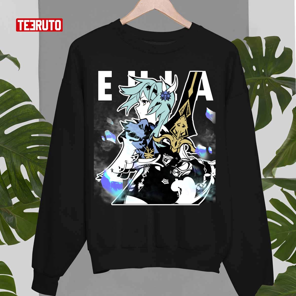 Eula Animated Design Genshin Impact Unisex Sweatshirt - Teeruto