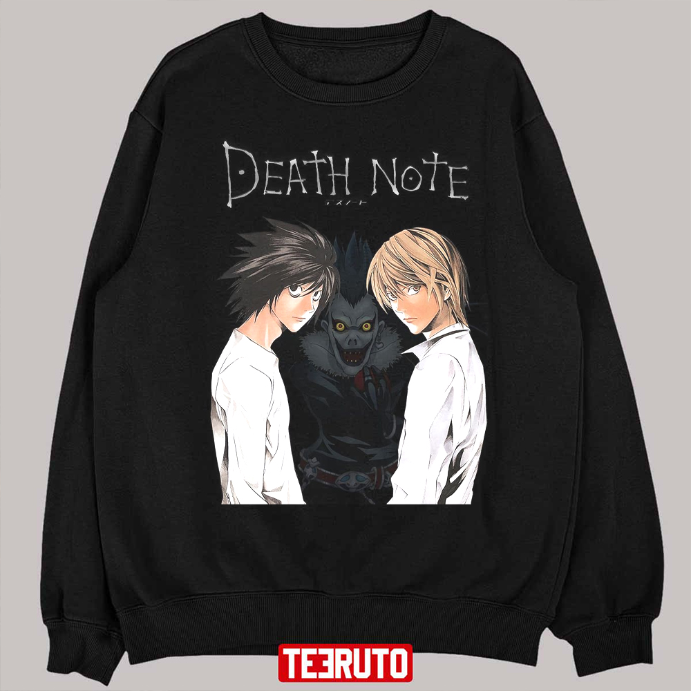 Fight Your Demons Death Note Manga Unisex Sweatshirt - Teeruto