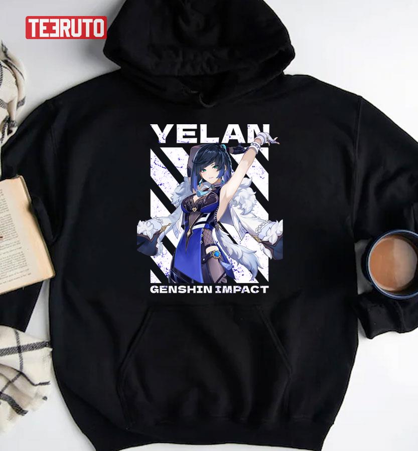 Genshin Impact Yelan Cute Character Unisex T-Shirt - Teeruto