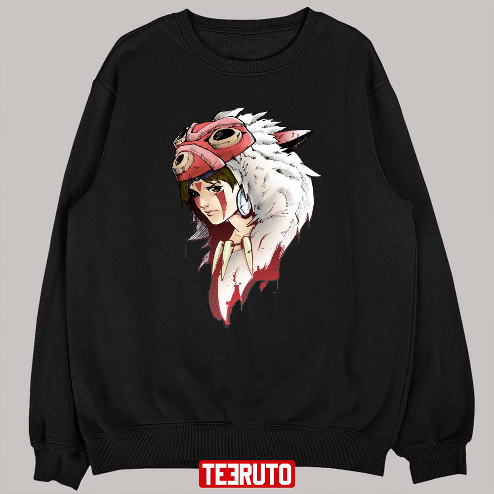 Ghibli Anime Princess Mononoke Unisex Sweatshirt - Teeruto