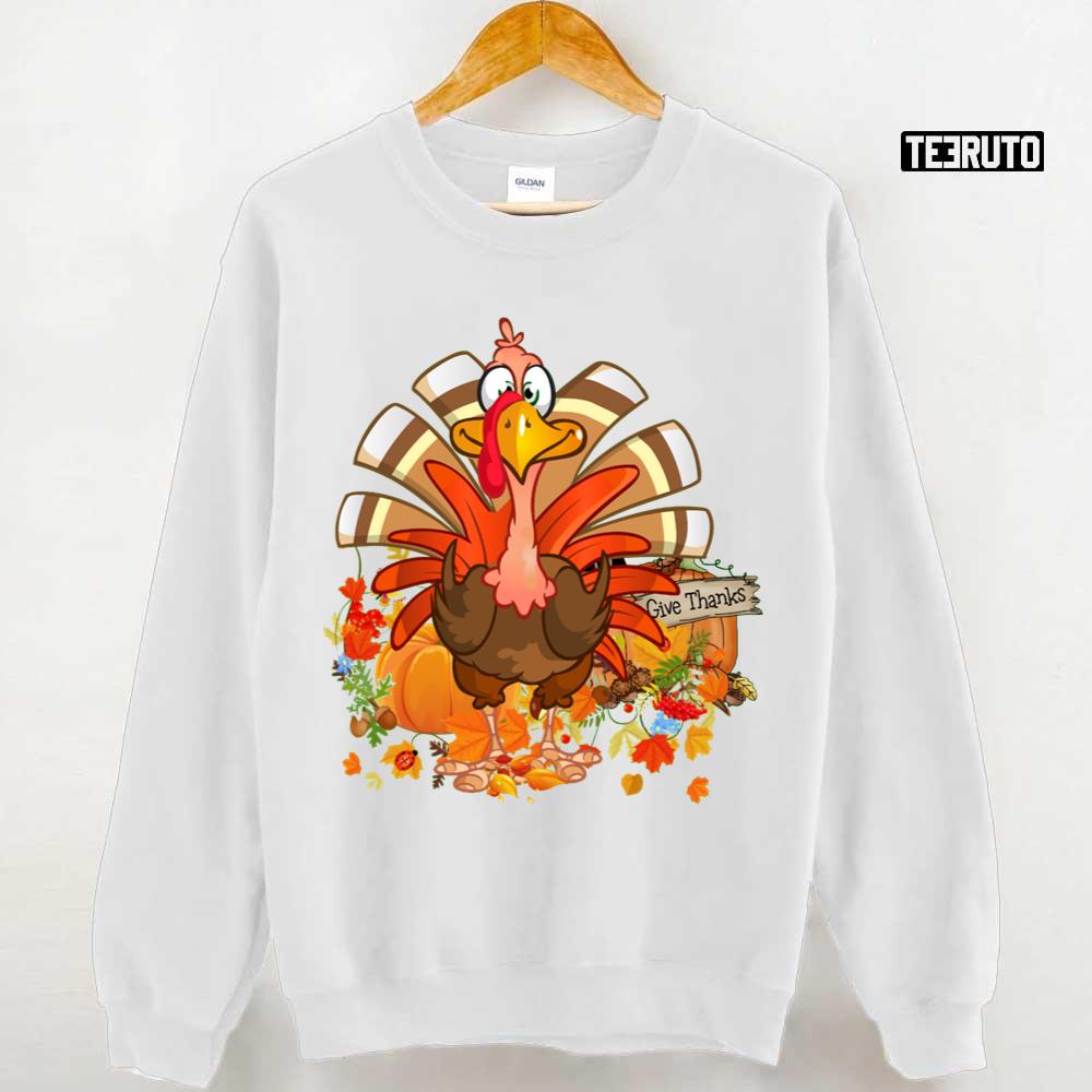 Give Thanks Gamer Turkey I'm The Gamer Turkey Thanksgiving Art Unisex T ...