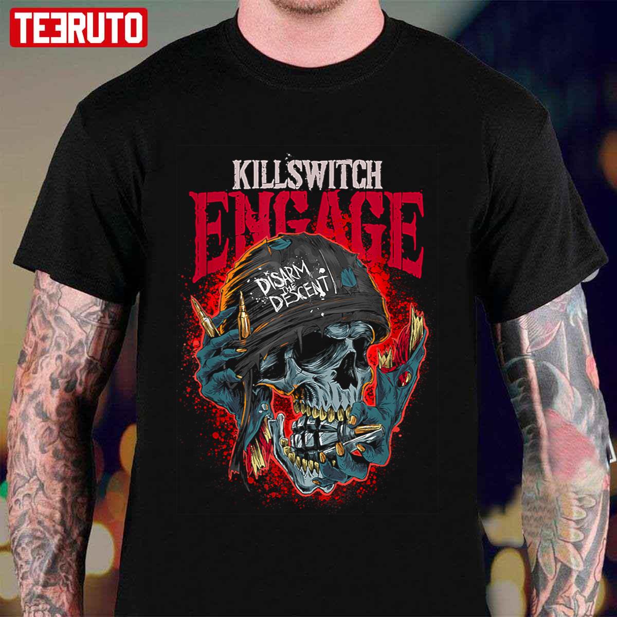 Hand Draw Halloween Killswitch Engage Unisex T-Shirt - Teeruto