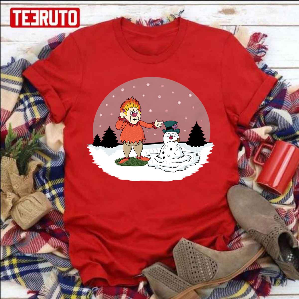 Heat Miser Melts Frosty The Snowman Unisex Sweatshirt - Teeruto
