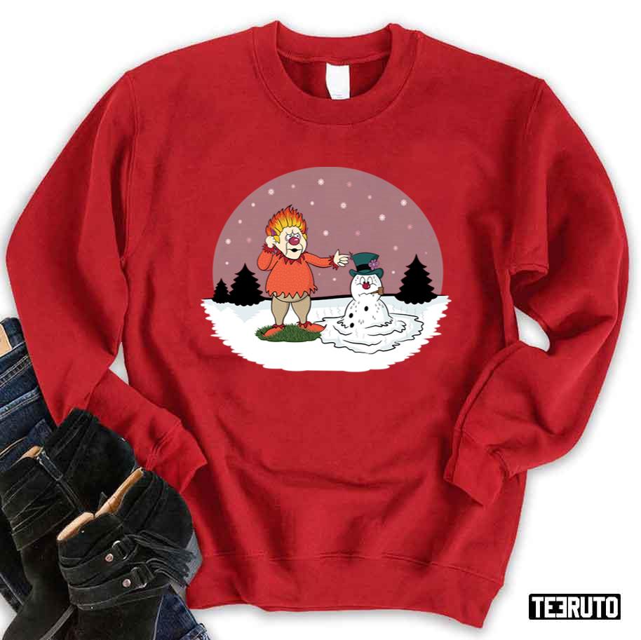 Heat Miser Melts Frosty The Snowman Unisex Sweatshirt - Teeruto