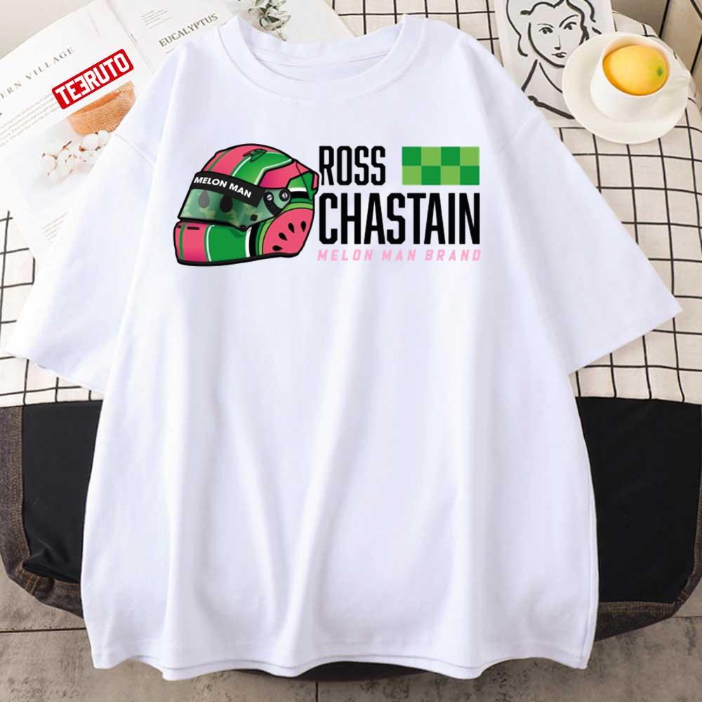 Helmet Melon Man Brand Ross Chastain Unisex Sweatshirt - Teeruto
