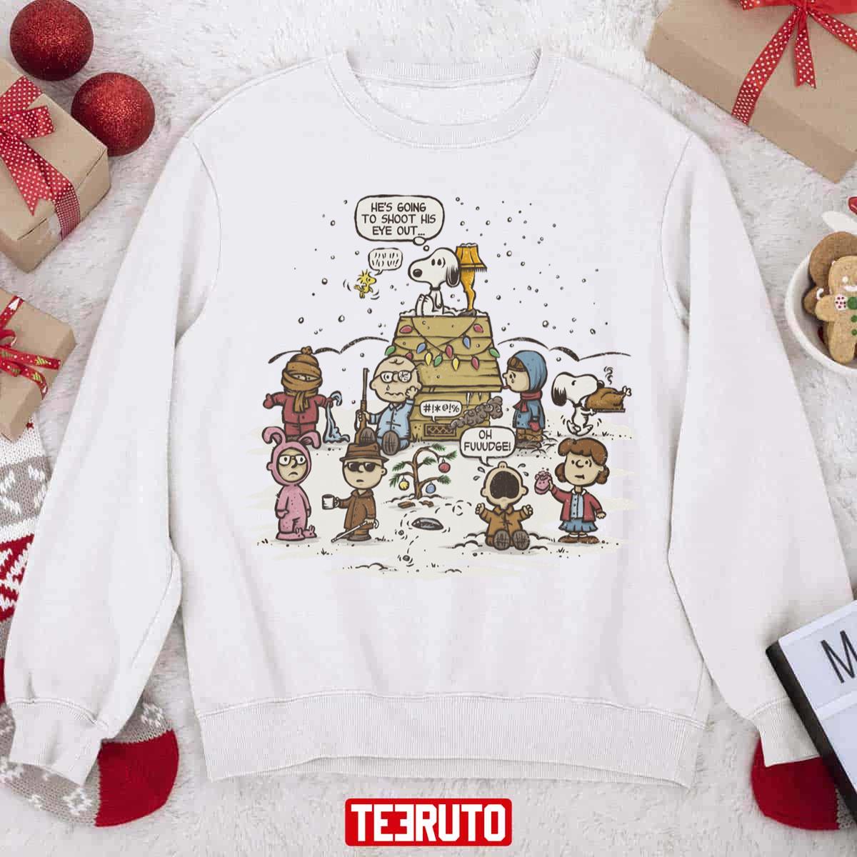 He's Going To Shoot His Eye Out Snoopy A Christmas Story Unisex ...