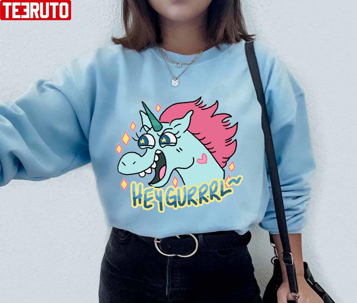 Hey Gurrrl Star Vs. The Forces Of Evil Unisex Hoodie - Teeruto