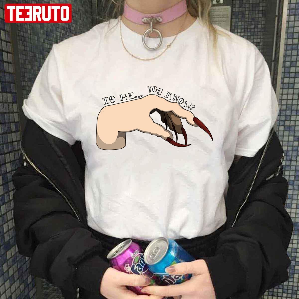 Is He You Know Thing Addams FamilyUnisex T-Shirt - Teeruto