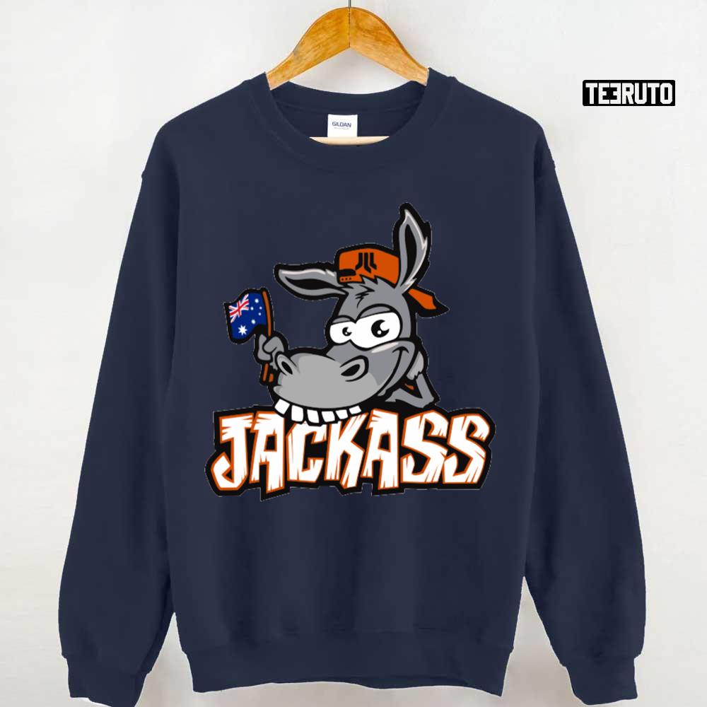 Jackass Donkey Logo Design Unisex Sweatshirt - Teeruto