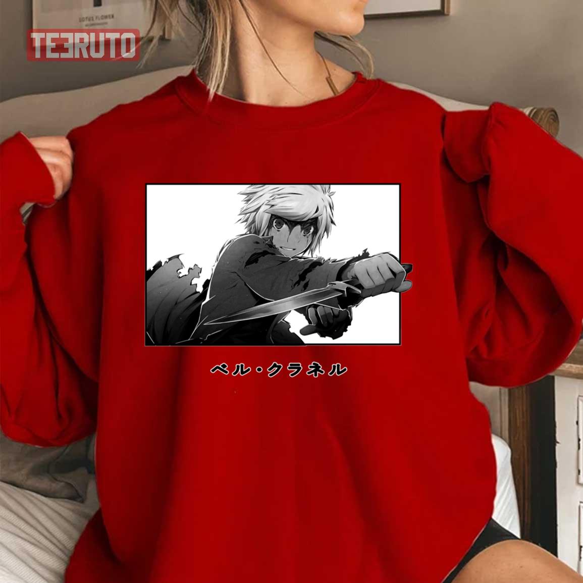 Japanese Bell Cranel Hero Argonaut Danmachi Unisex Sweatshirt - Teeruto